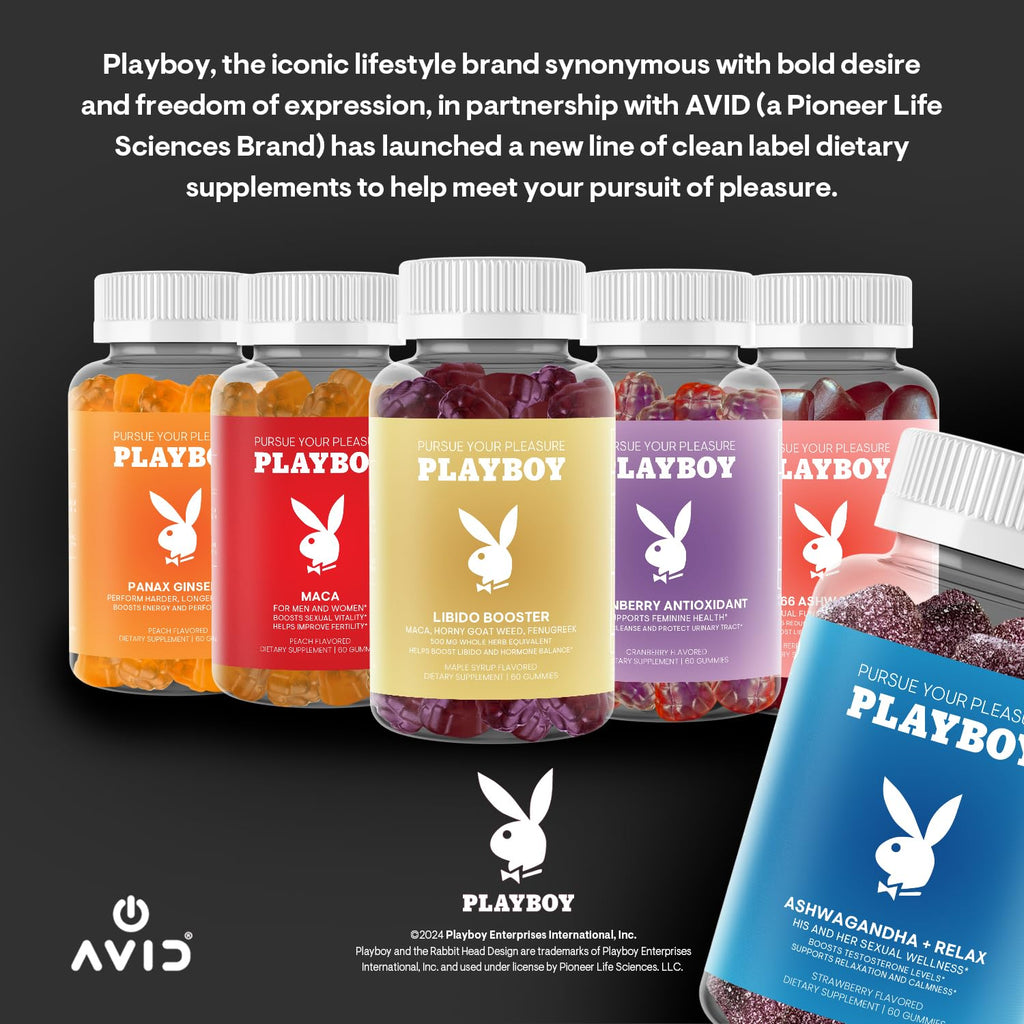 strawberry-flavoured herbal supplement gummies