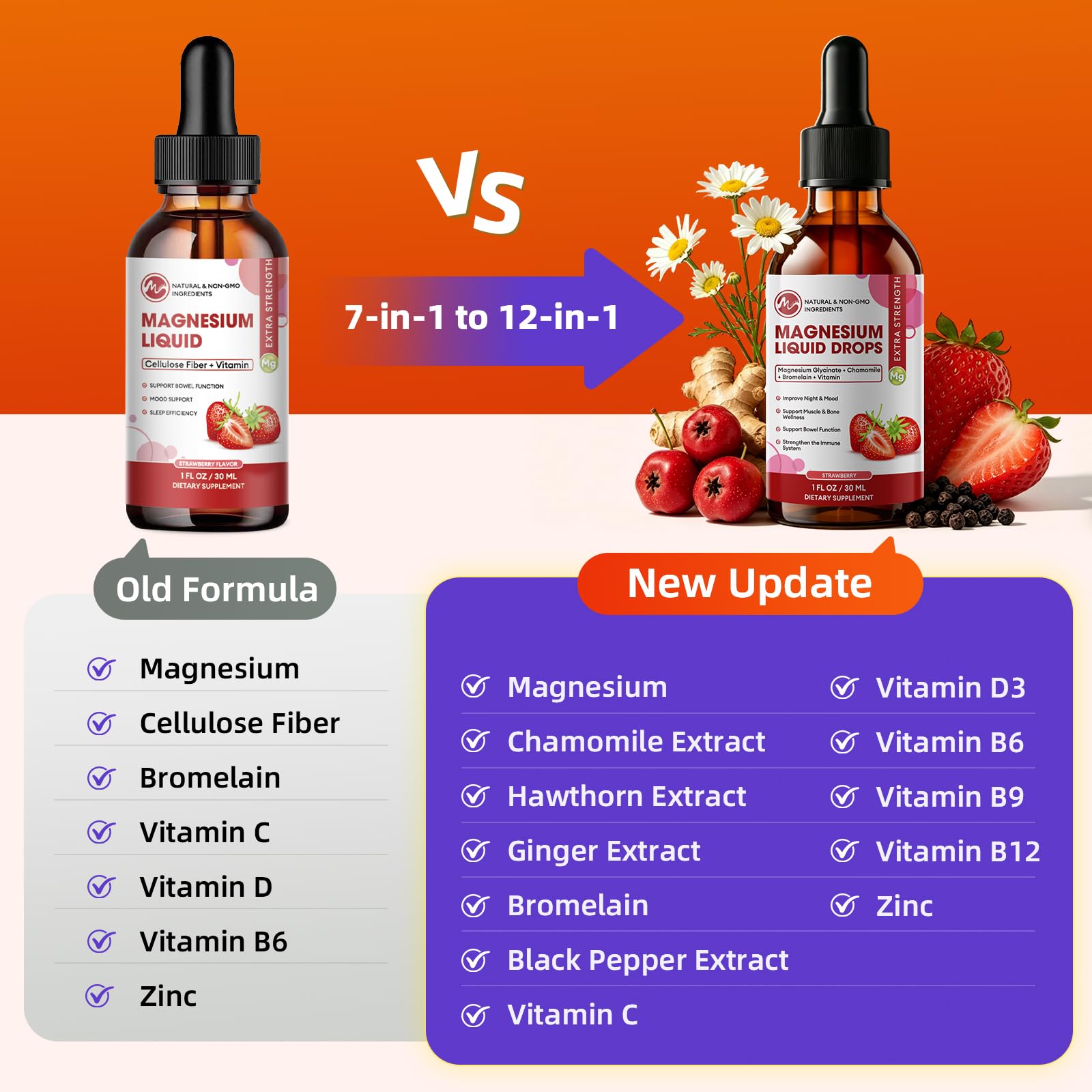 strawberry flavoured magnesium supplement