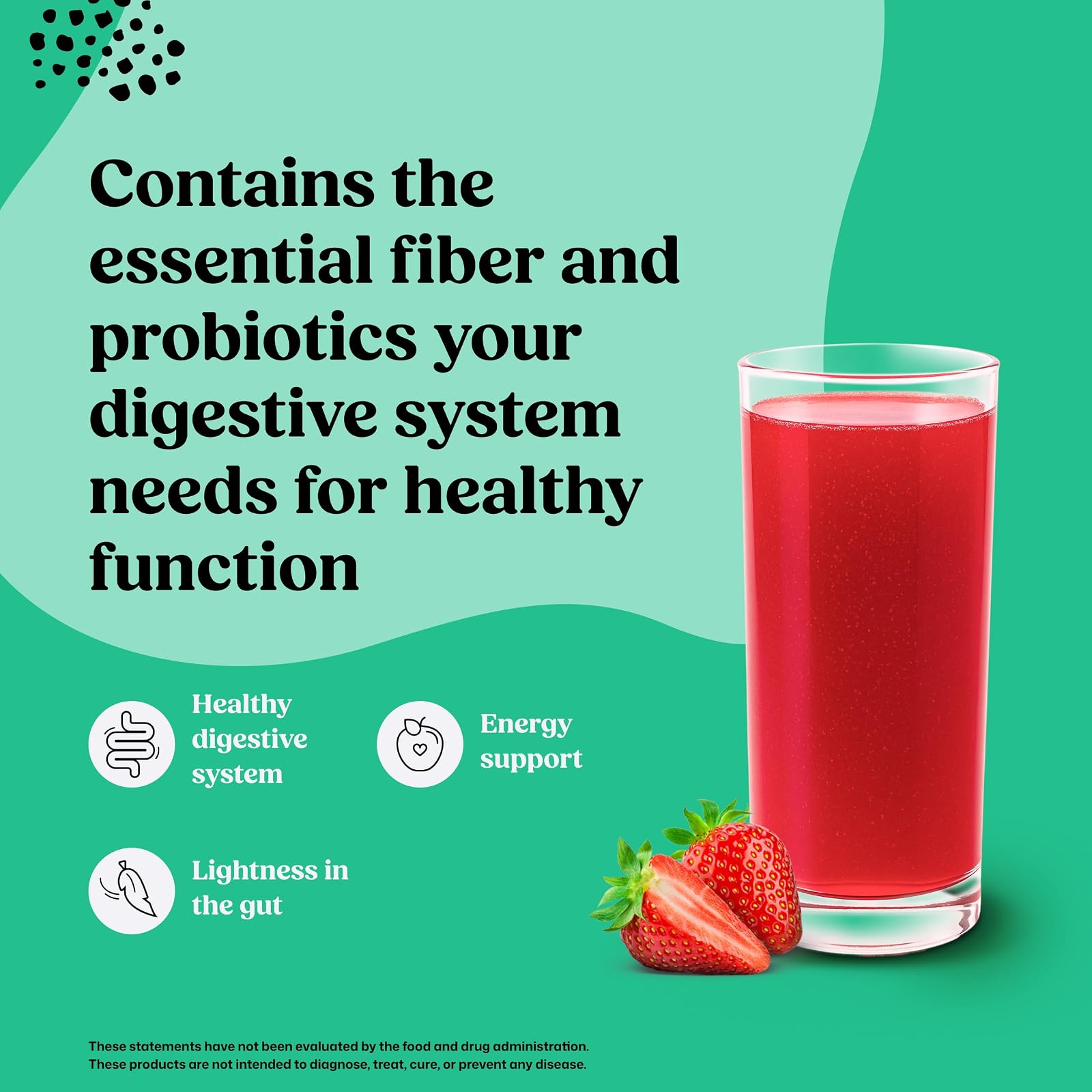 strawberry flavoured psyllium husk supplement