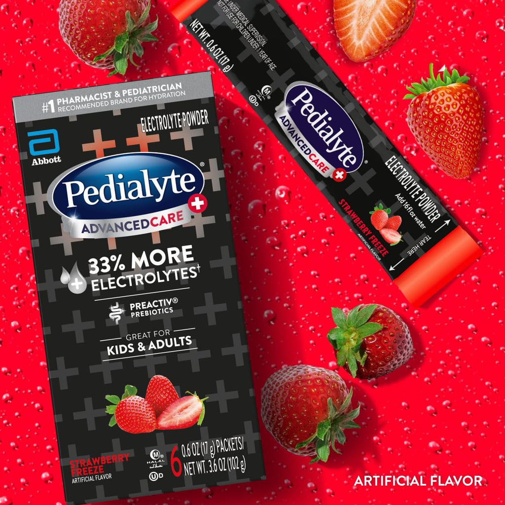 Strawberry Freeze electrolyte powder benefits