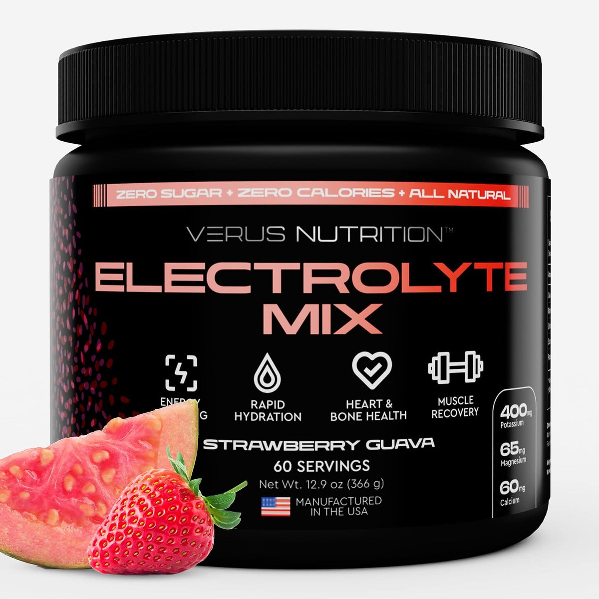Strawberry Guava electrolyte powder for hydration