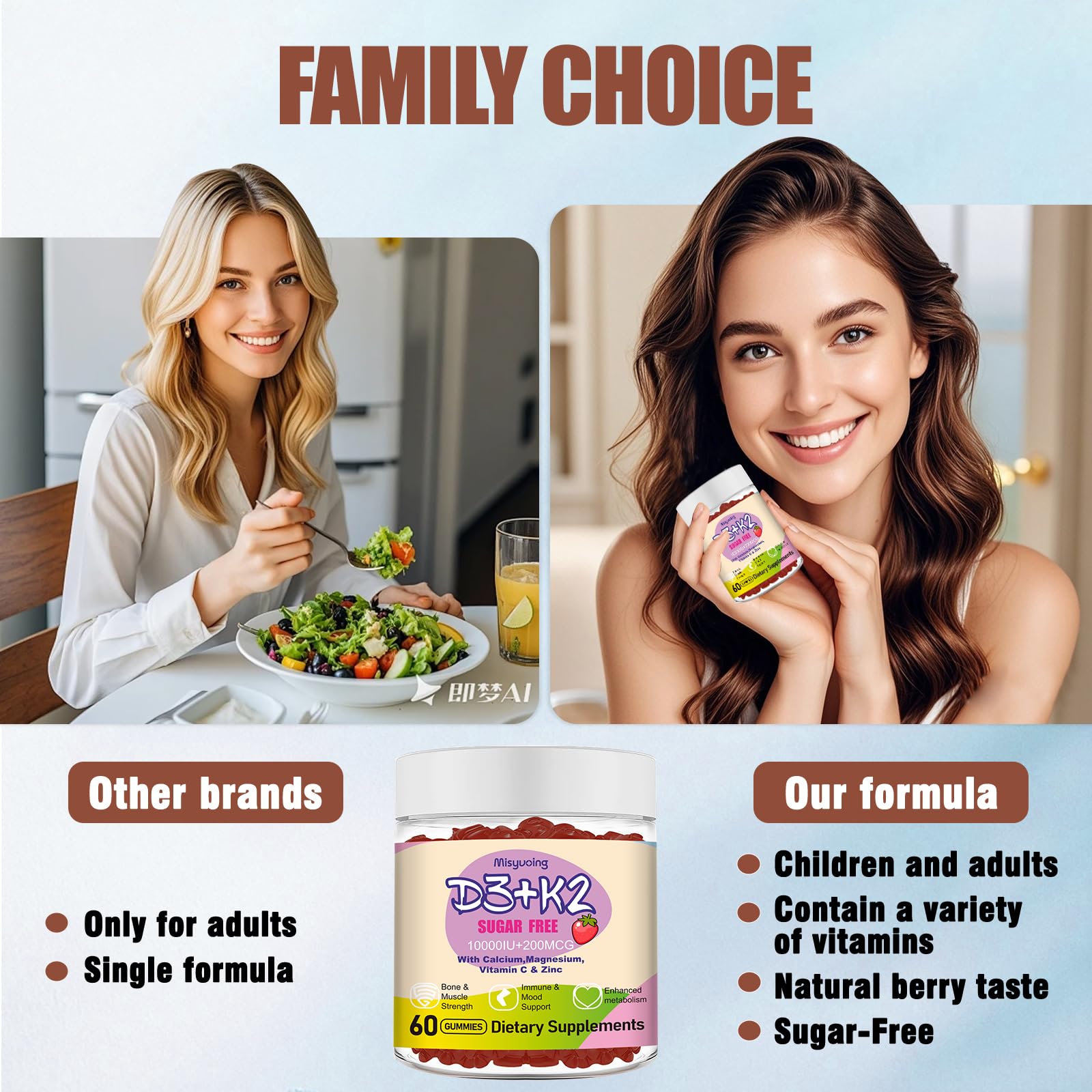 strawberry gummy multivitamin for kids