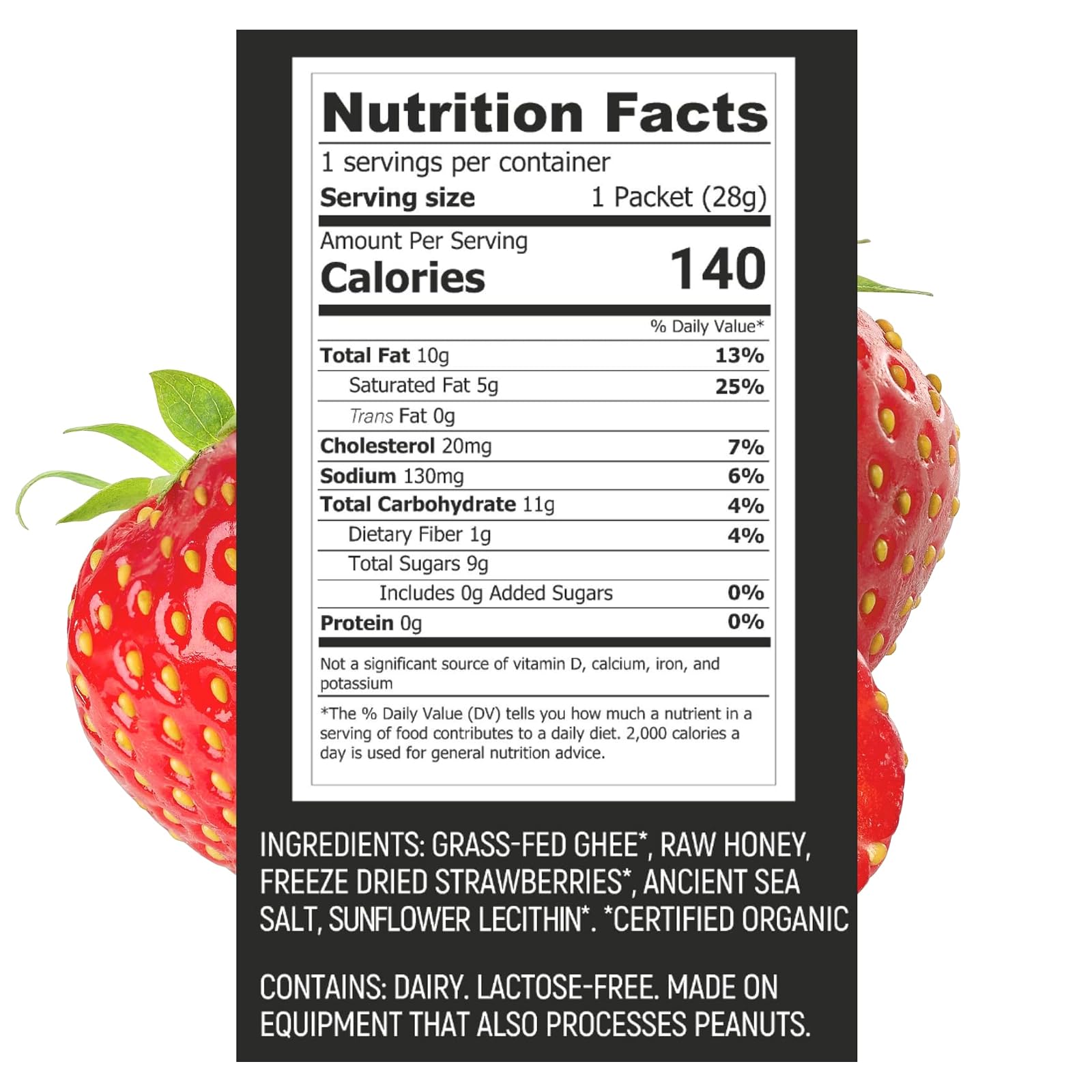 strawberry honey protein boost