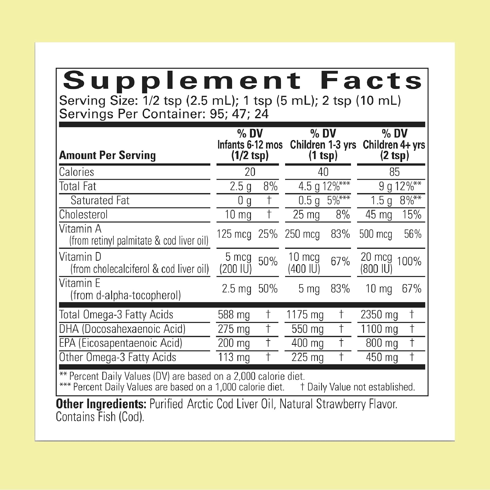 strawberry kids omega 3 supplement