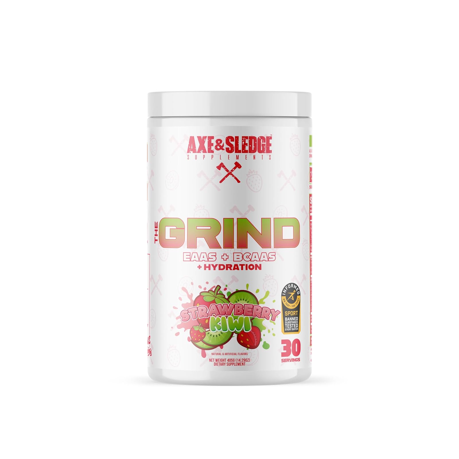 Strawberry Kiwi BCAA for muscle recovery