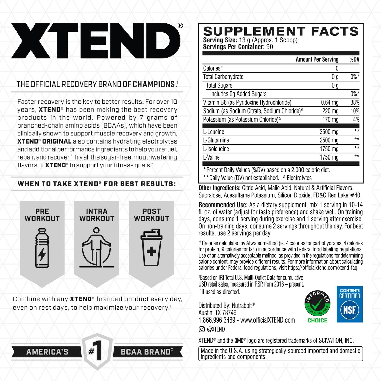 Strawberry kiwi BCAA for workout boost