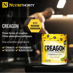 Strawberry kiwi creatine powder for energy