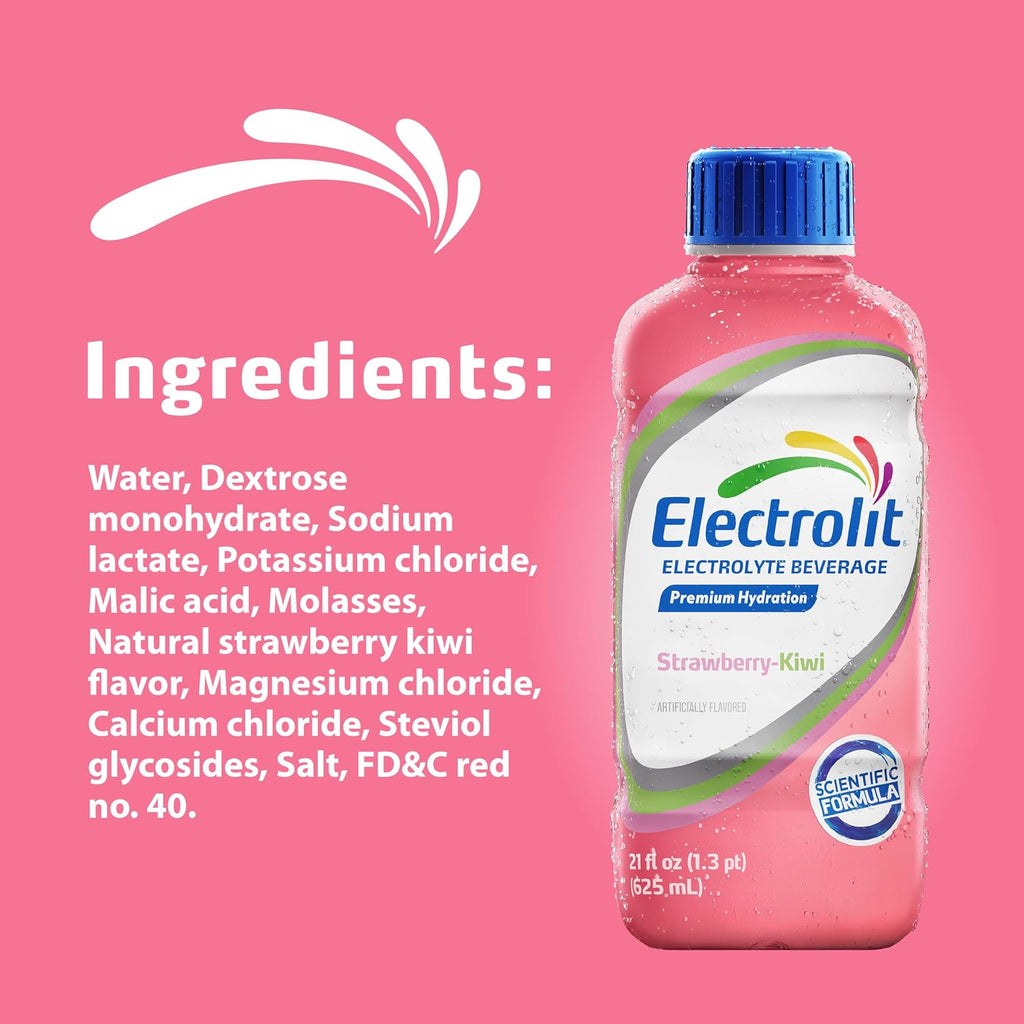 strawberry kiwi drink for hydration