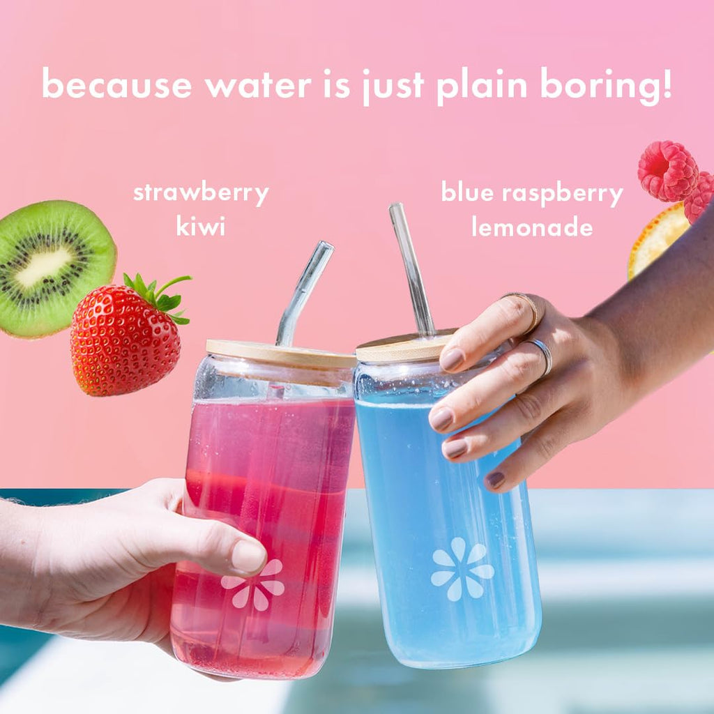 Strawberry kiwi electrolyte powder hydration