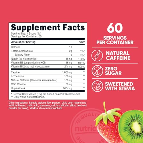 strawberry kiwi energy powder for athletes
