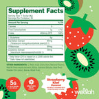 strawberry kiwi l-glutamine supplement
