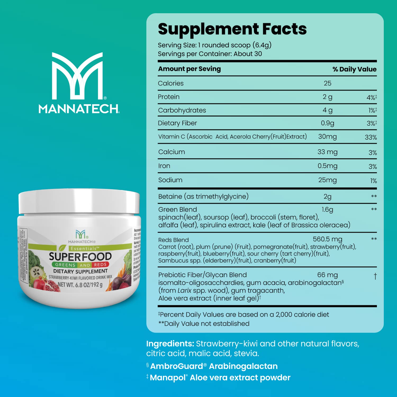 strawberry kiwi vitamin blend