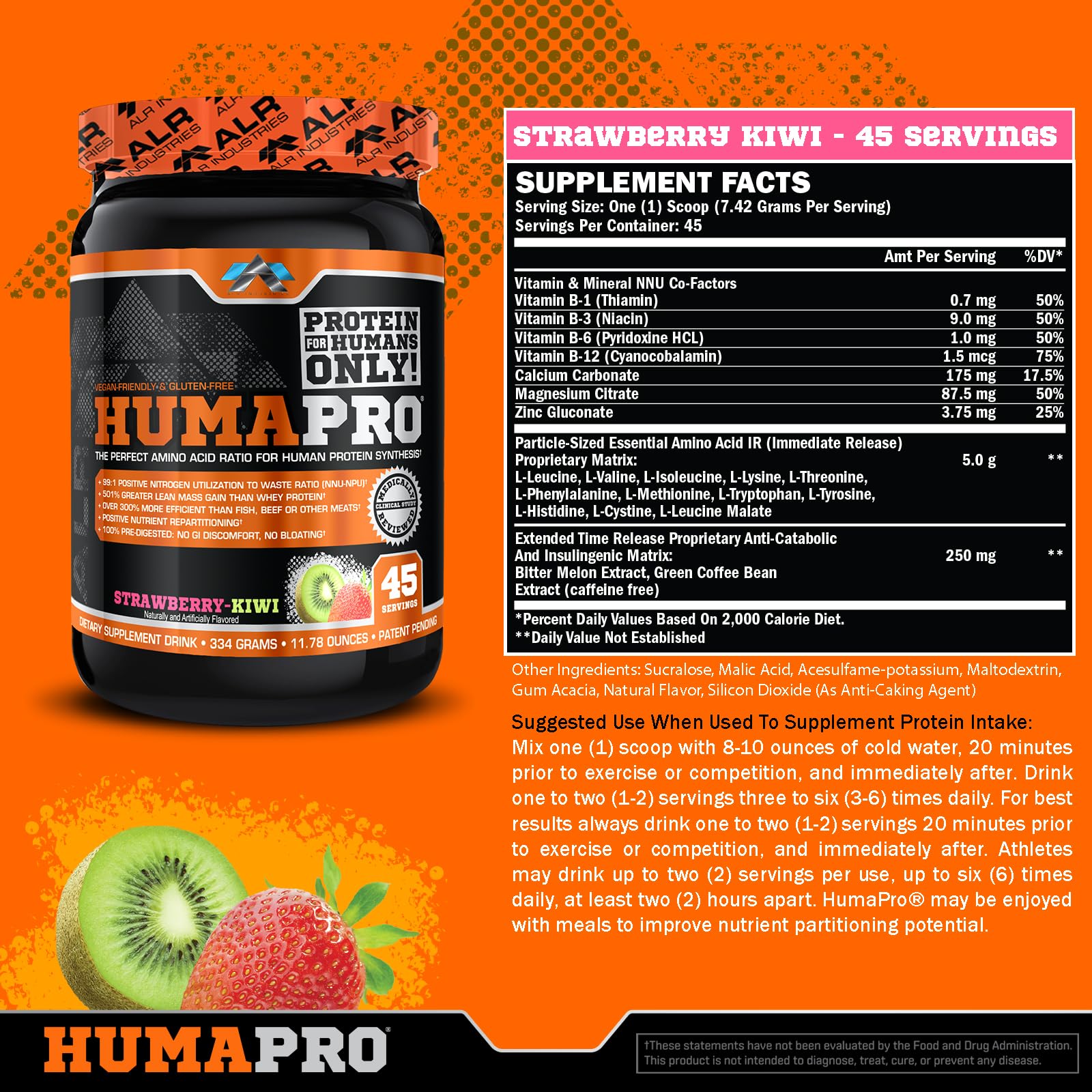 strawberry kiwi whey protein supplement