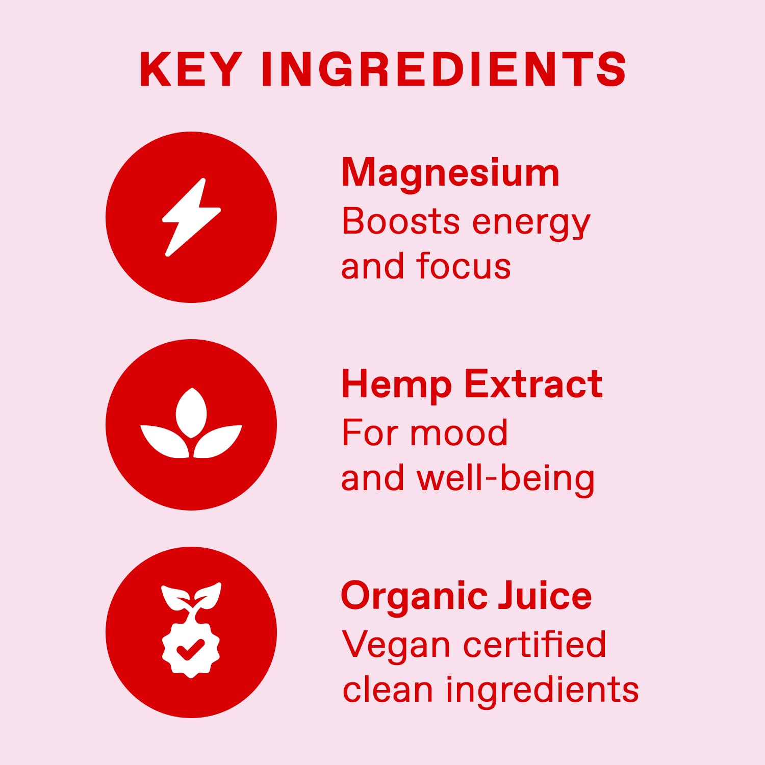 strawberry lavender hemp-infused drink