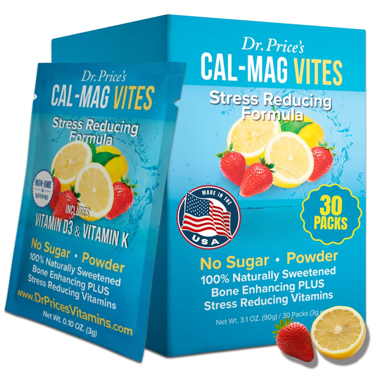 strawberry lemon calcium supplement