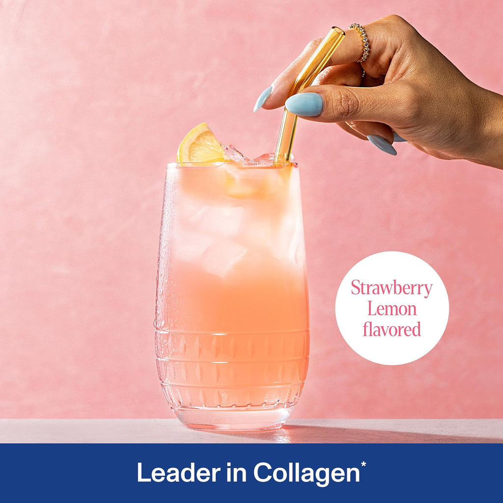 strawberry lemon collagen supplement