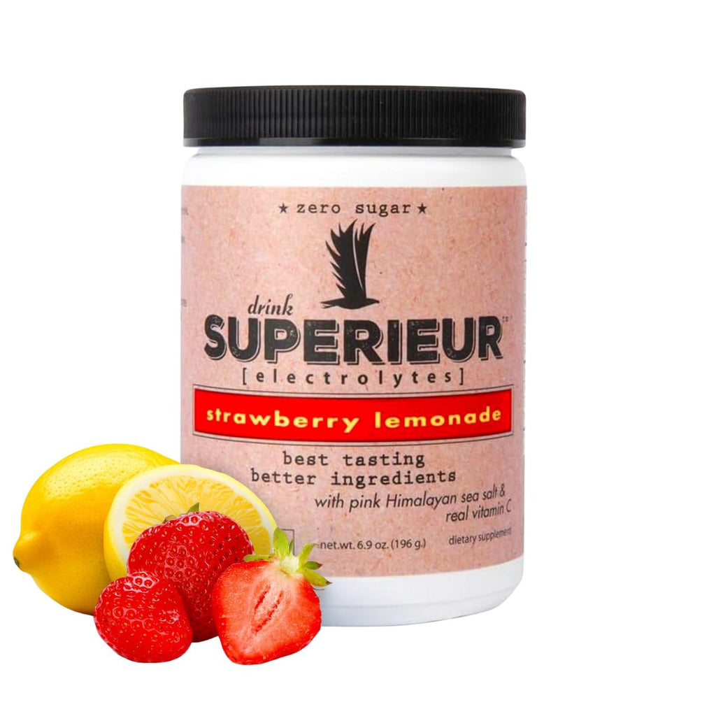 strawberry lemon electrolyte powder benefits