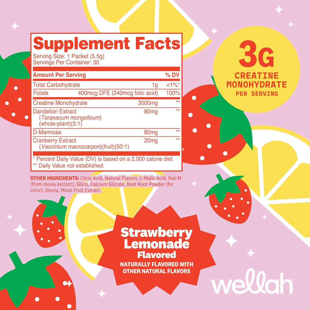 strawberry lemonade creatine stick packs