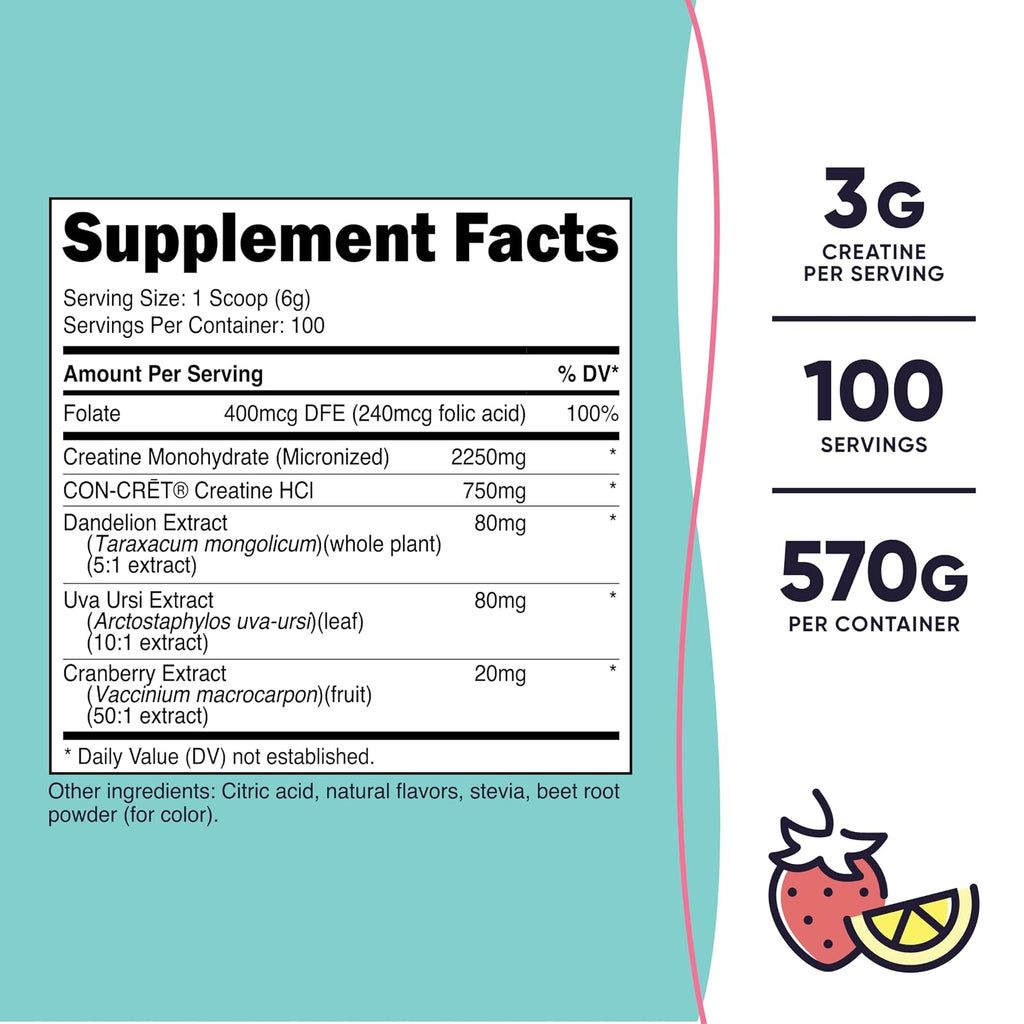 strawberry lemonade creatine supplement
