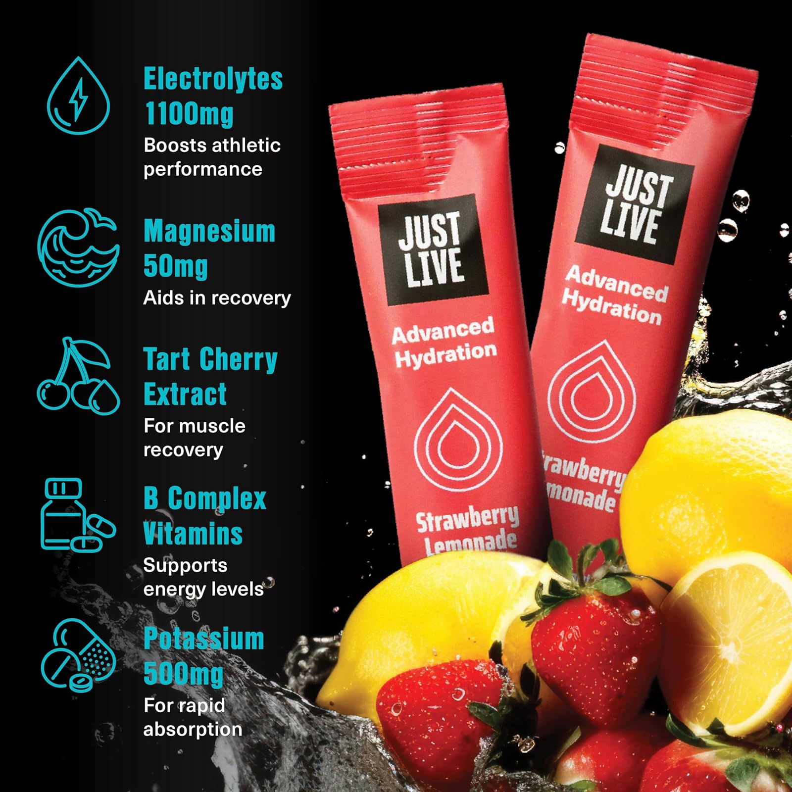 strawberry lemonade electrolyte blend