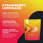 Strawberry lemonade electrolyte replacements for athletes