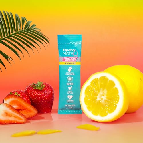Strawberry lemonade electrolyte sticks