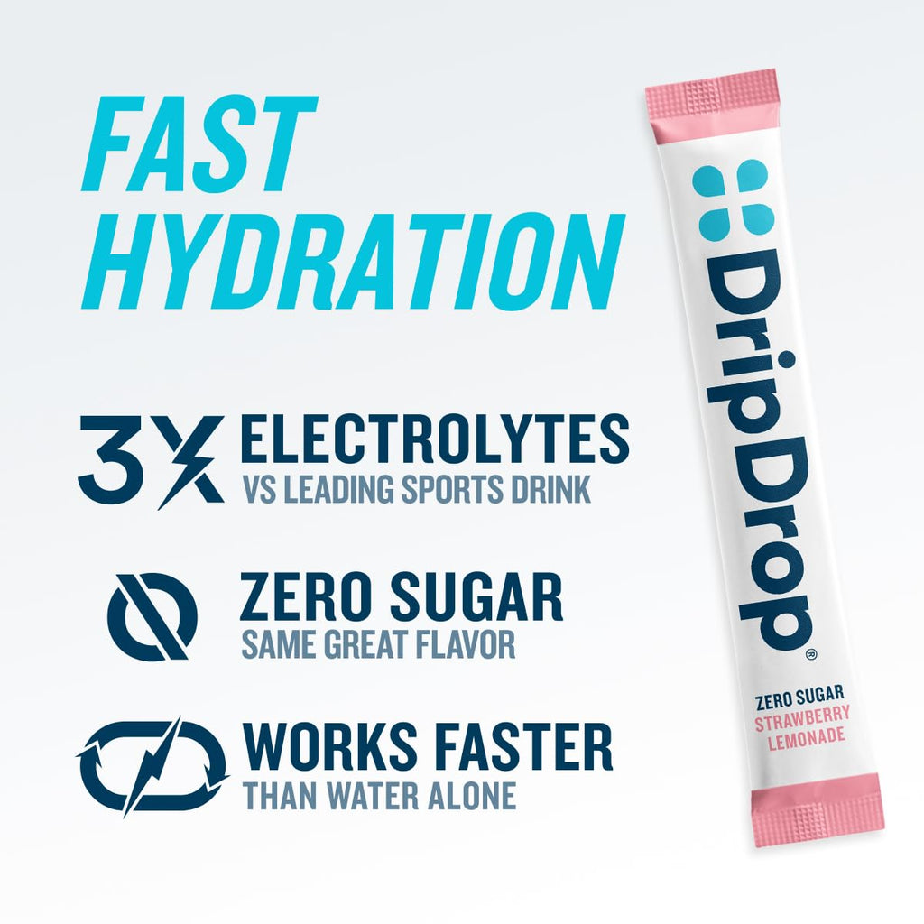 Strawberry lemonade electrolyte tablets pack