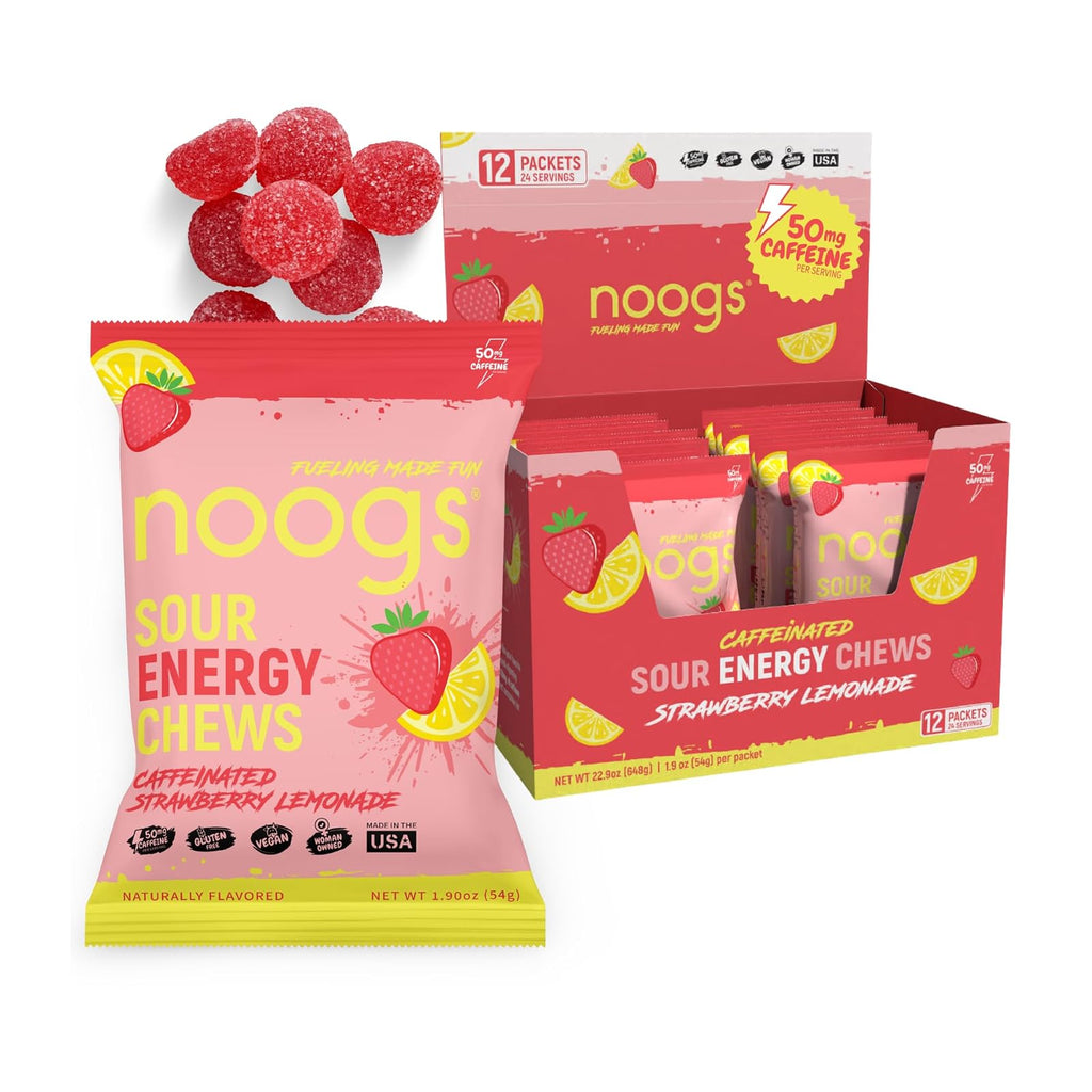 strawberry lemonade energy chews