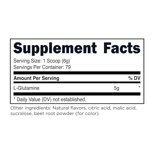 strawberry lemonade l-glutamine supplement