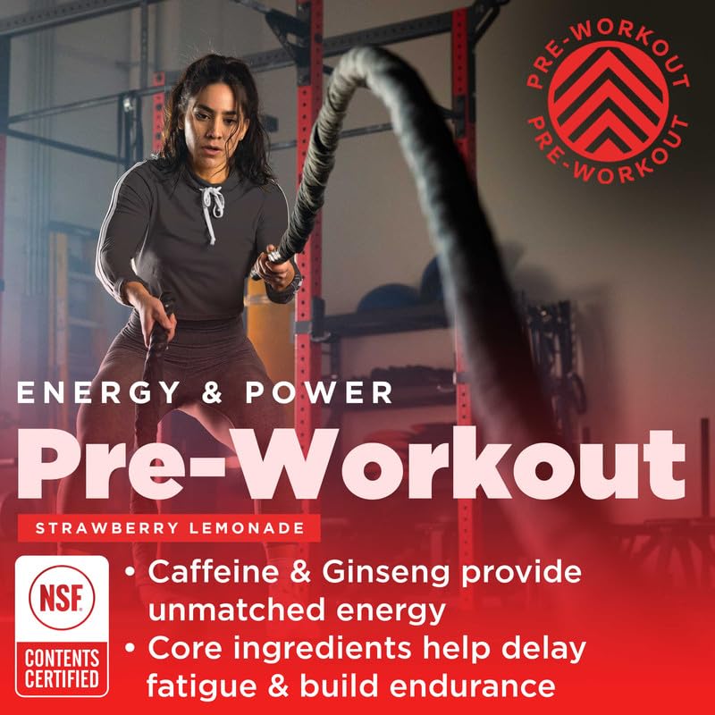 strawberry lemonade pre-workout energy