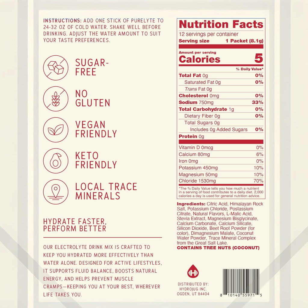 strawberry lemonade sports hydration mix