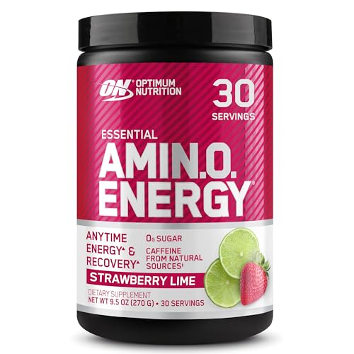 strawberry lime amino energy powder