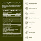 Strawberry Lime flavour antioxidant boost