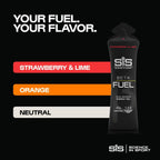 strawberry lime flavour energy gel