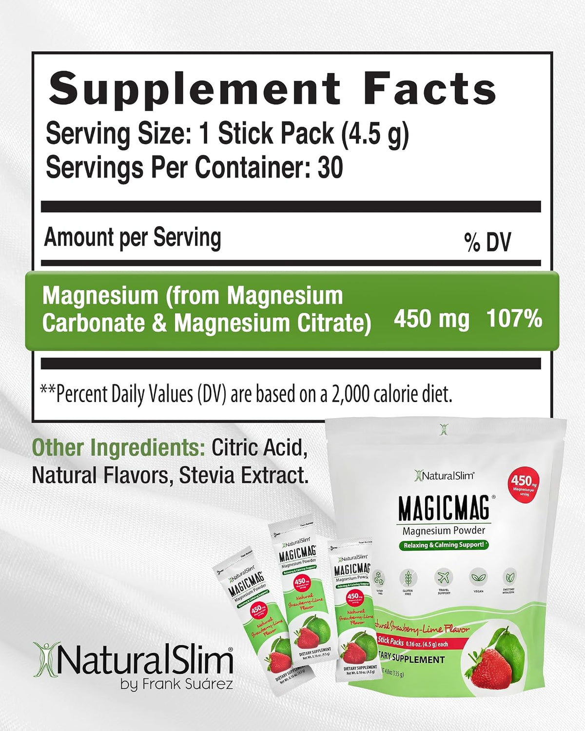 strawberry lime magnesium supplement