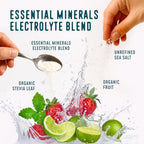 strawberry limeade electrolyte drink mix