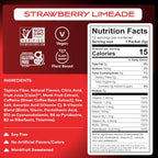 strawberry limeade energy drink mix