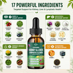 Strawberry liver detox drops