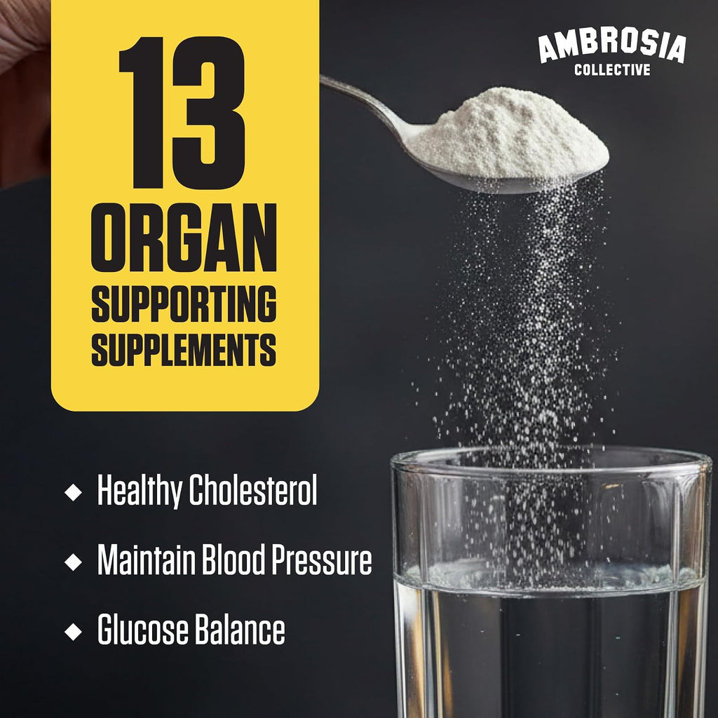 strawberry lychee organ support powder