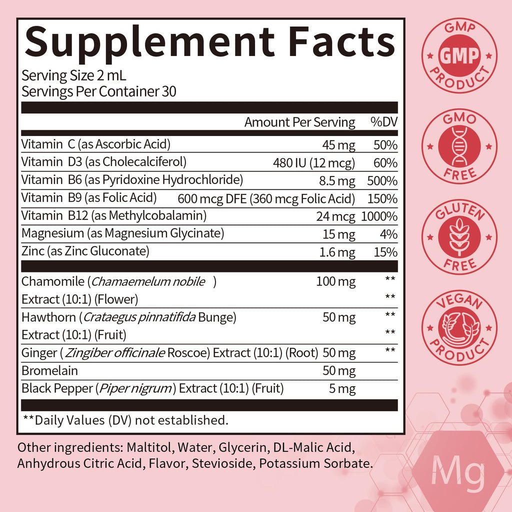 strawberry magnesium drops for tasty supplementation