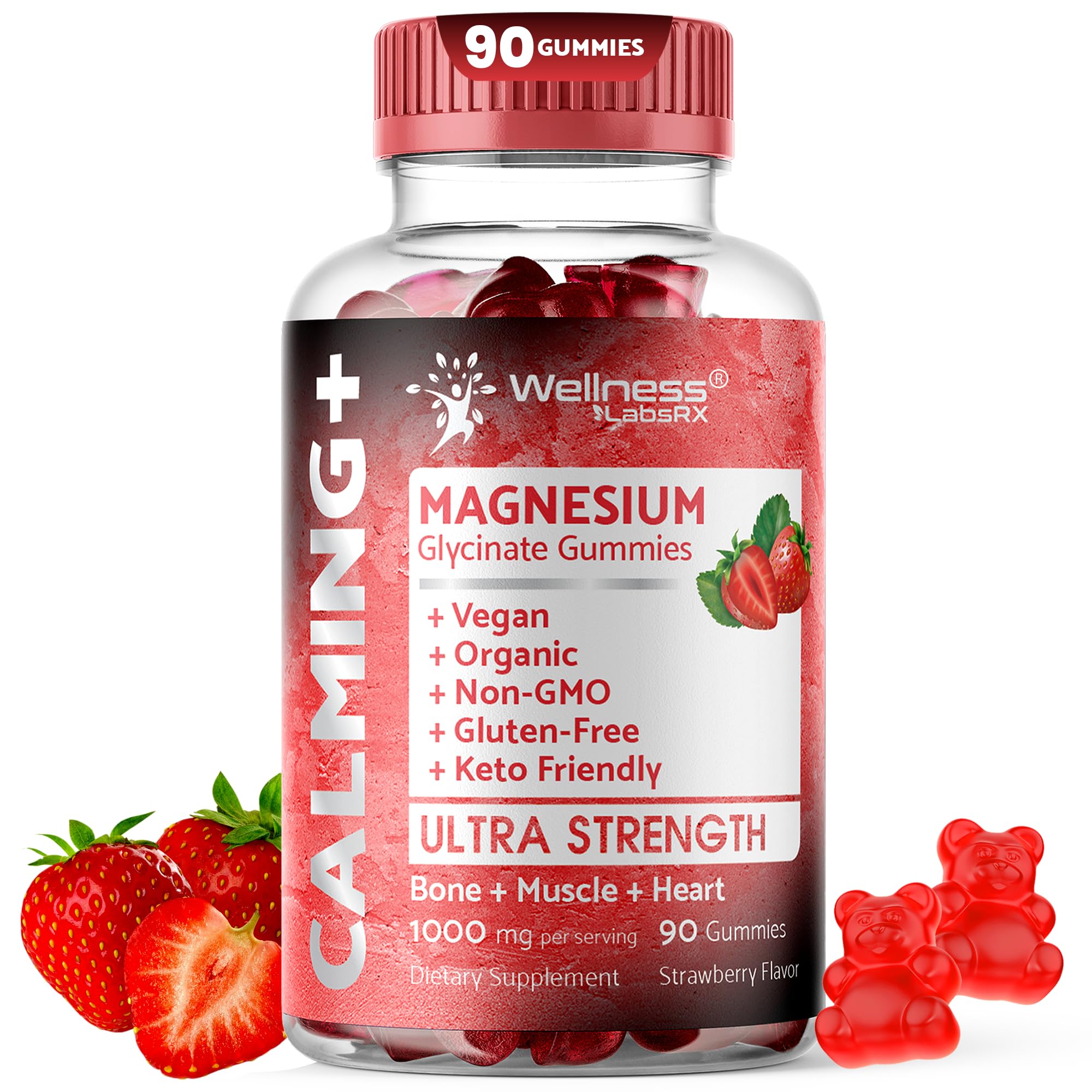 strawberry magnesium glycinate gummies
