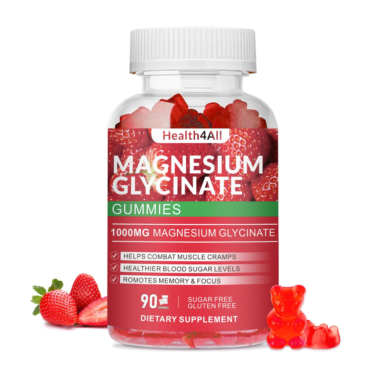 strawberry magnesium glycinate gummies