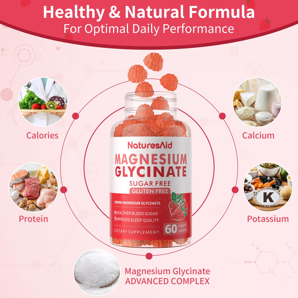 strawberry magnesium gummies for mood