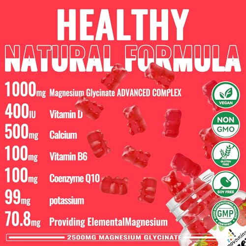 strawberry magnesium gummies with vitamin D