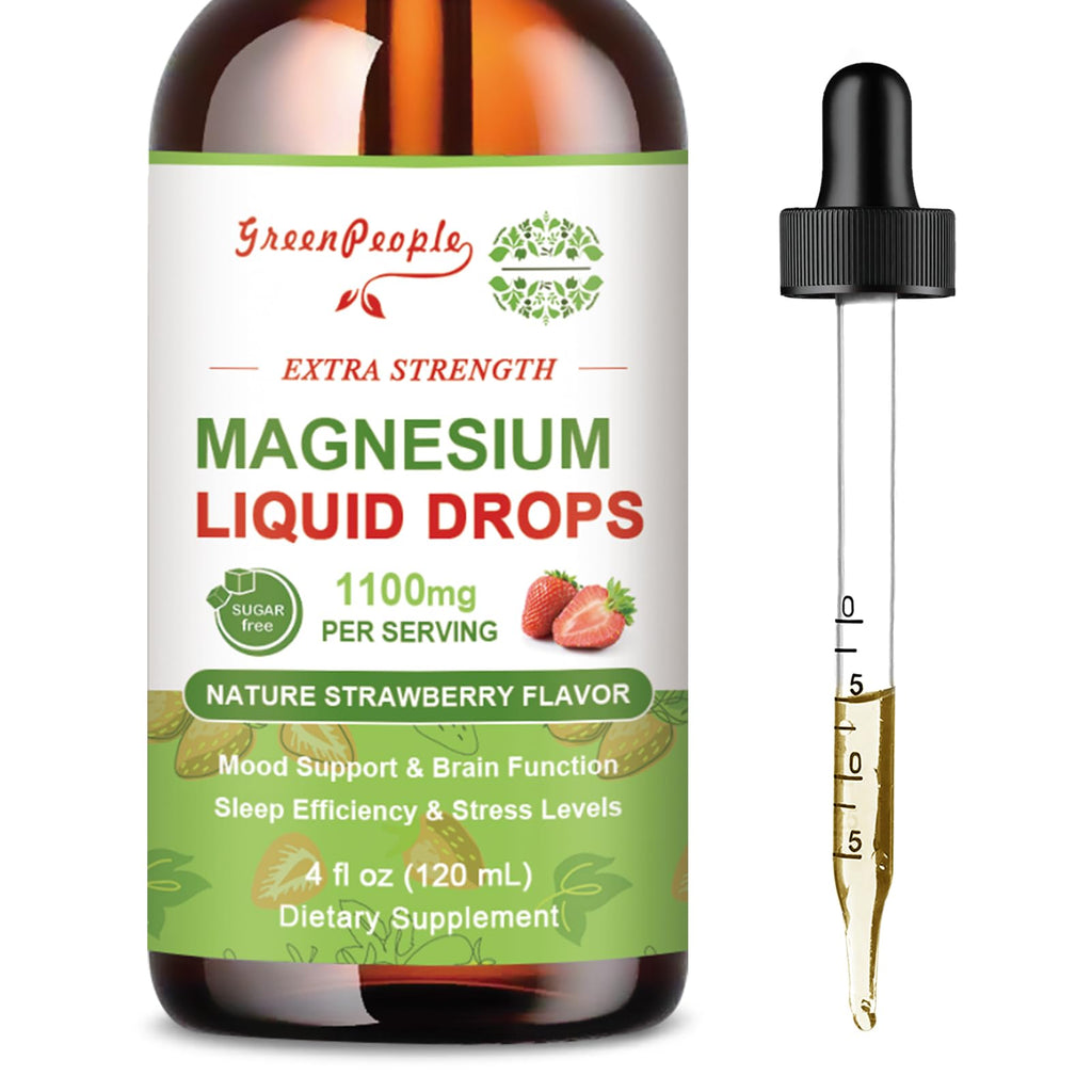 strawberry magnesium liquid drops