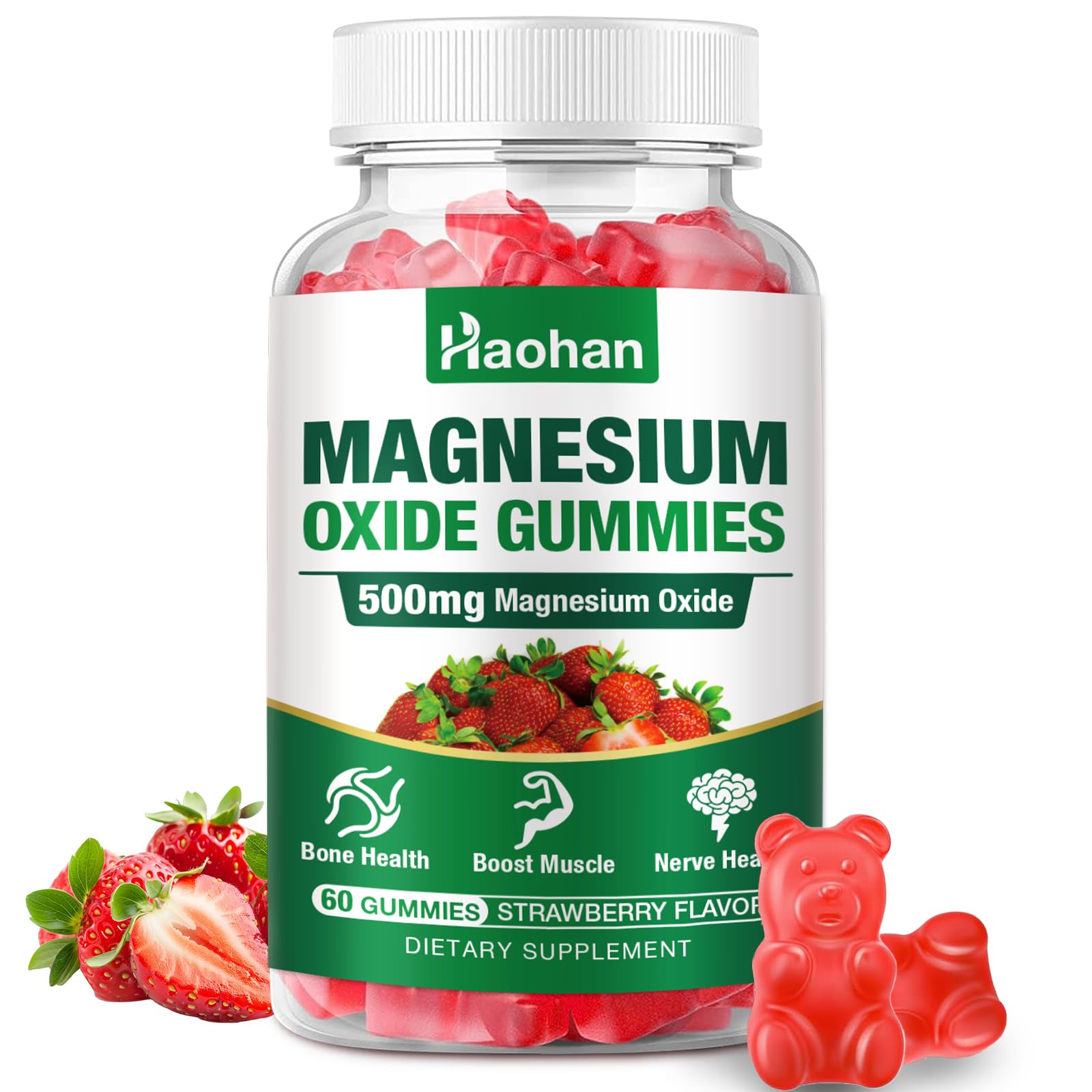 strawberry magnesium oxide gummies