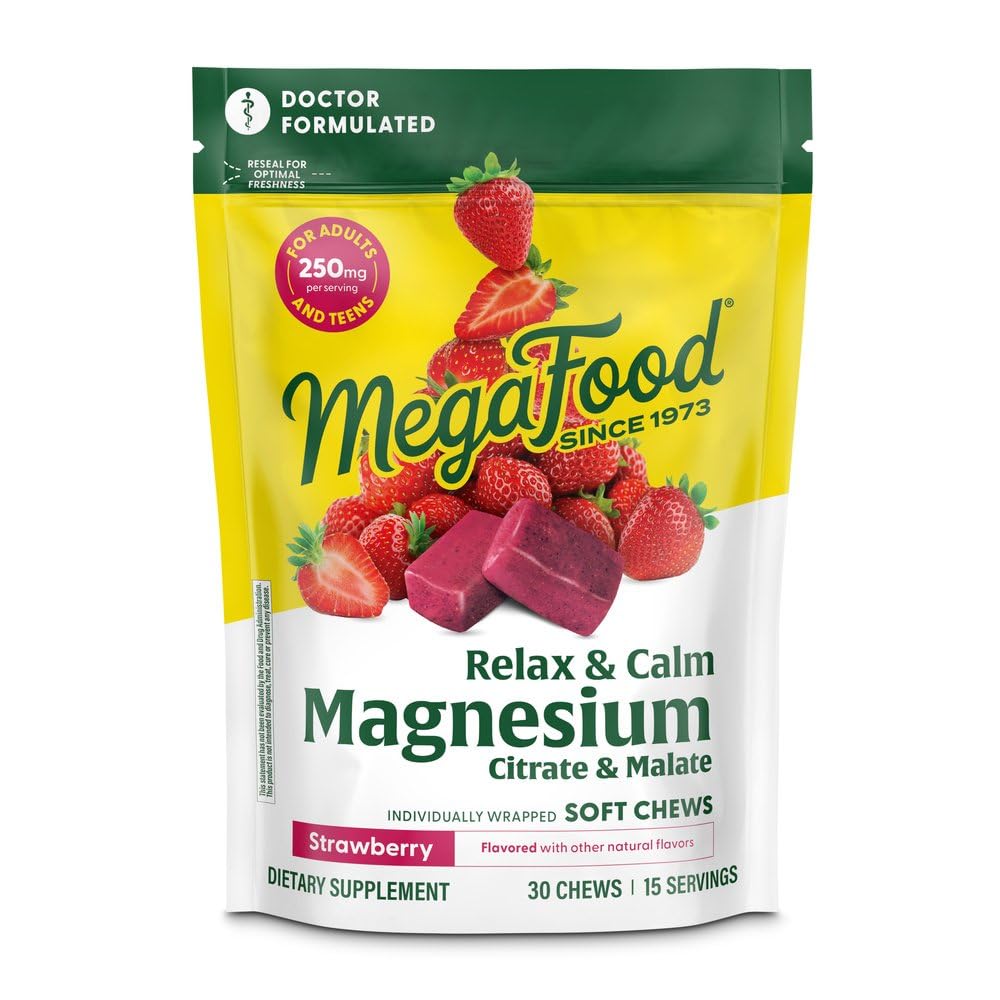 strawberry magnesium supplement for sleep support