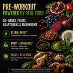 strawberry mango flavour pre-workout powder