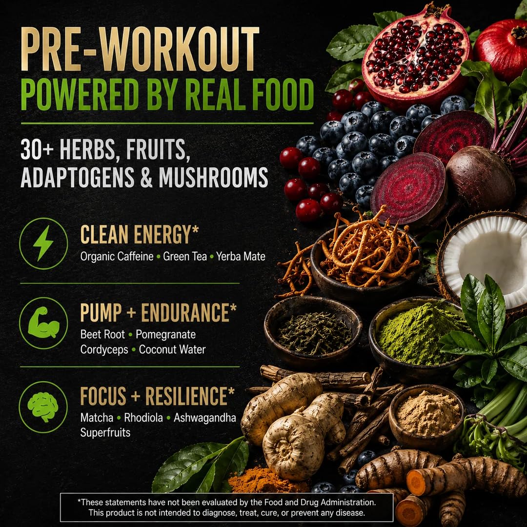 strawberry mango flavour pre-workout powder