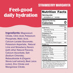 strawberry margarita electrolyte tablets pack